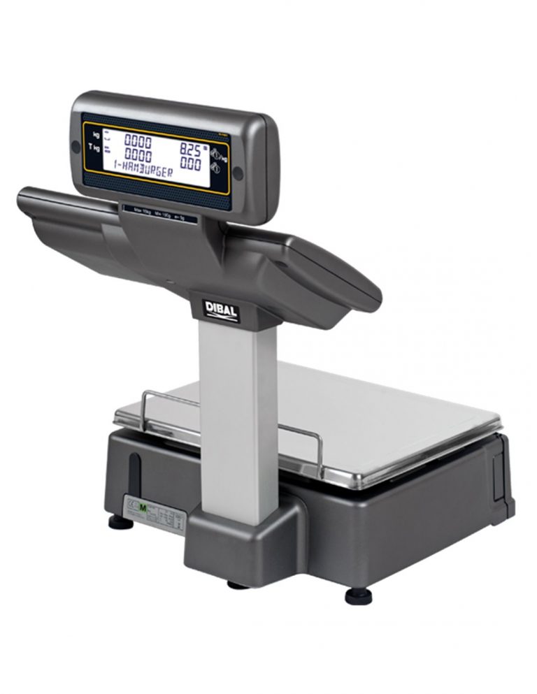 Balanza Dibal Serie Mistral M510 Doble Cuerpo con impresora de tickets ...
